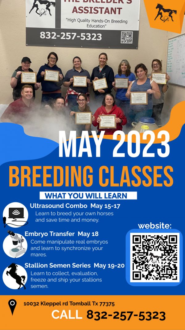 The Breeders Assistant - Equine Reproduction School and Training